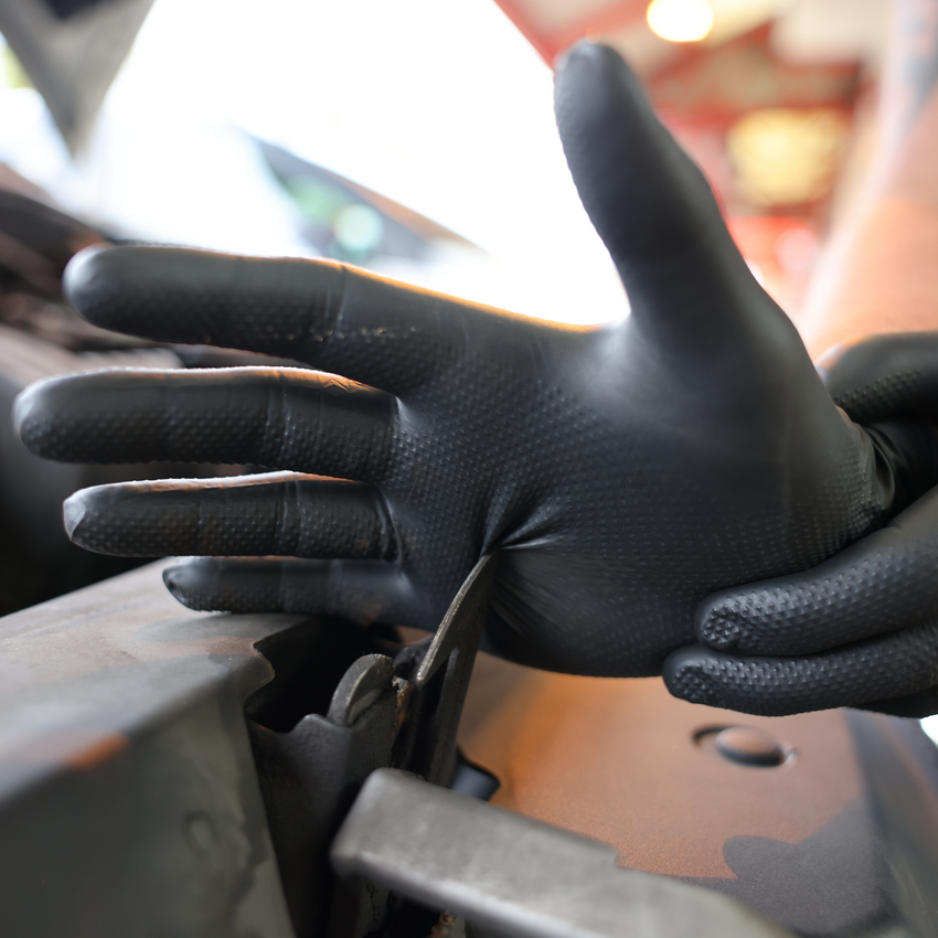 Black Gator Grips Gloves | Best Mechanics Gloves | Tough Glove